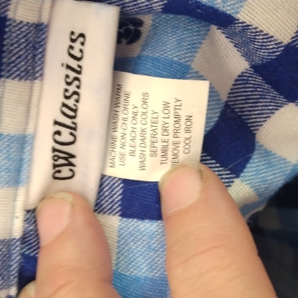CW Classic | Tops | Cw Classic Long Sleeved Flannel Shirt | Poshmark